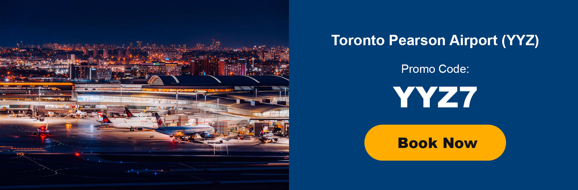 Pearson Airport Parking Promo Code - Instant $7.00 Off!